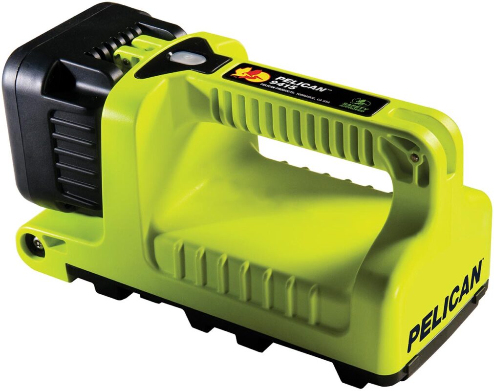 9415 Flashlight, NiMH-FAST,LED-110v,YW - Wuensch Sales Company